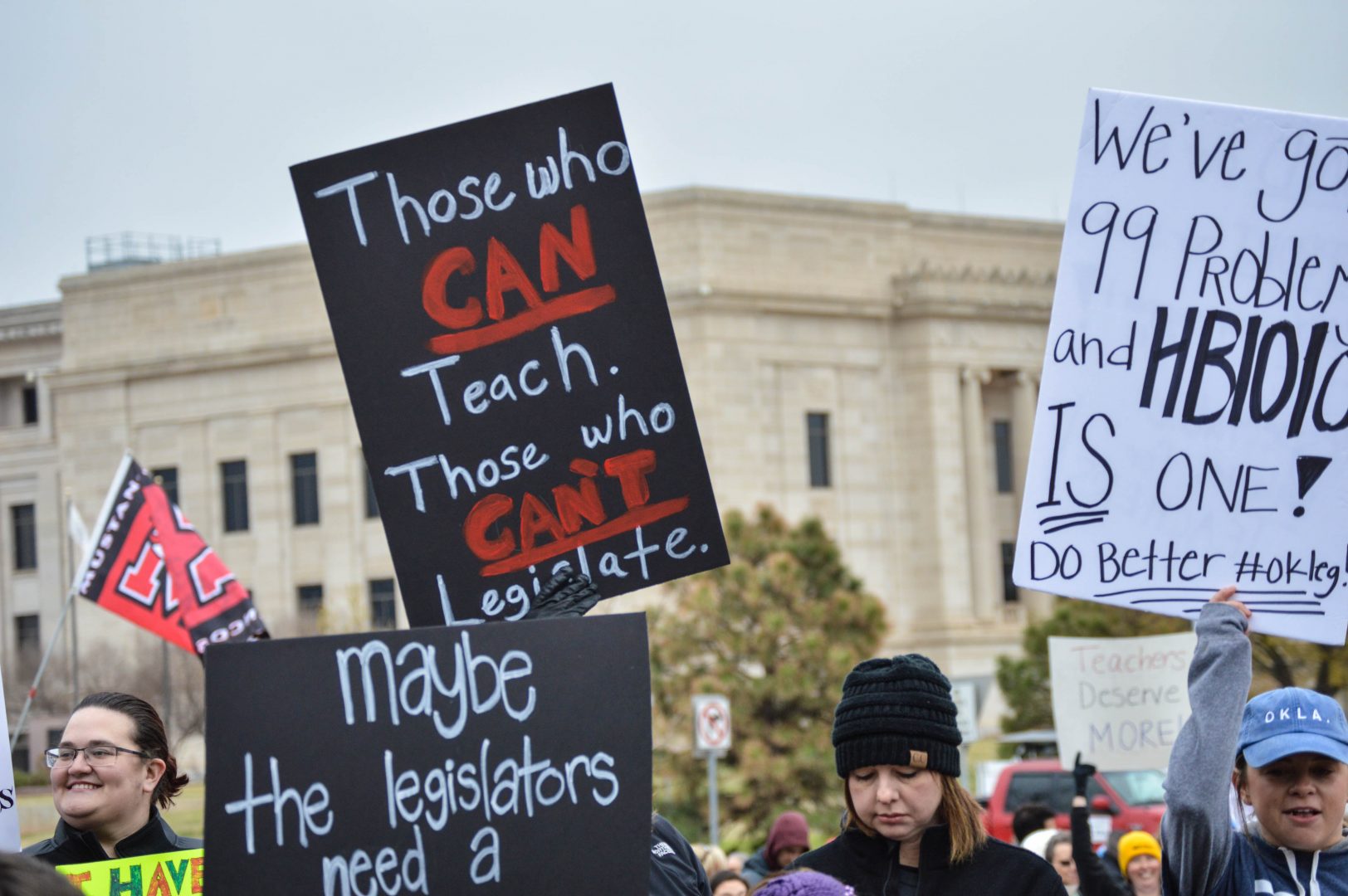 Galvanized by walkout, Oklahoma teachers enter crowded election year ...