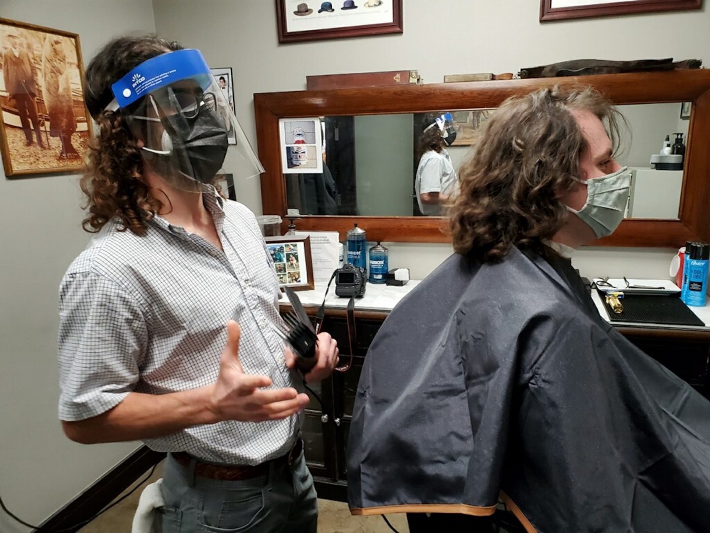 StateImpact gets a haircut: Oklahoma City barber talks about covid ...