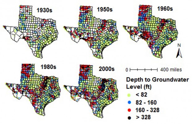 New Study Shows Rate of Groundwater Decline Slowing in Texas ...